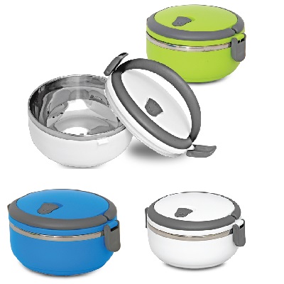 04091 Stainless Steel Lunch Box - 1L - BSGIFTS