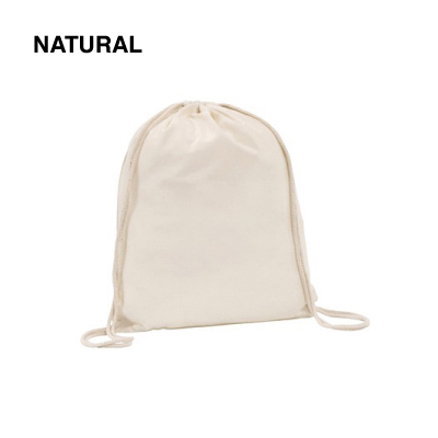 04305 11 oz Pure Cotton Canvas Drawstring Bag – A3 size - BSGIFTS