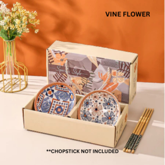 33297 Dinnerware Gift Set with Box - 2 Bowls - BSGIFTS