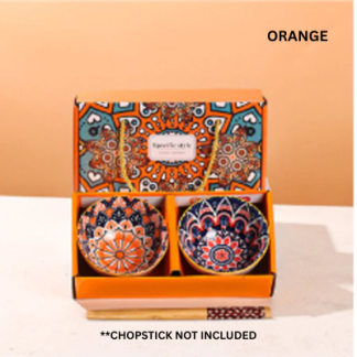 33297 Dinnerware Gift Set with Box - 2 Bowls - BSGIFTS